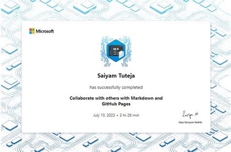 saiyam tuteja on linkedin microsoftcertified github collaborationmatters saiyamtuteja