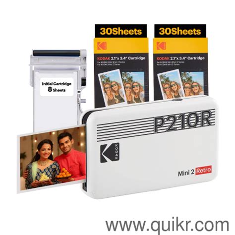 Brand New Box Packed Kodak Mini 2 Retro 4pass Portable With 30 Sheets