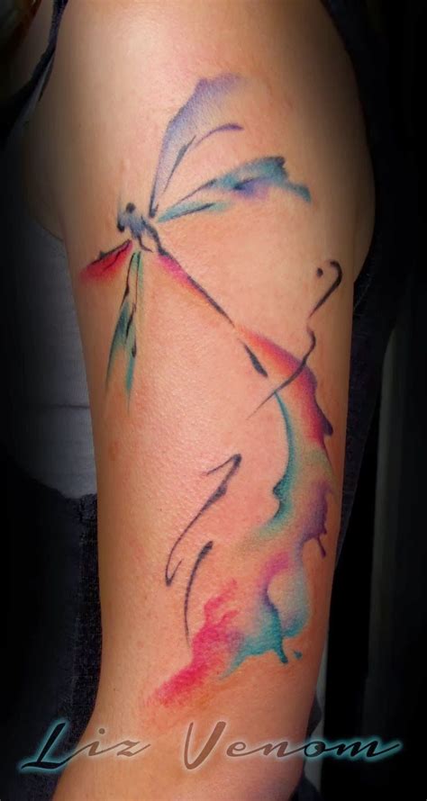 Watercolor Dragonfly Dragonfly Tattoo Design Watercolor Dragonfly