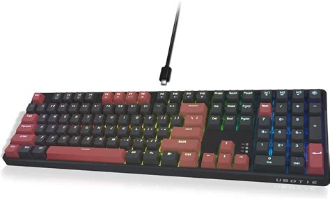 UBOTIE Wired Gaming Mechanical Keyboard Review Wired Keyboards