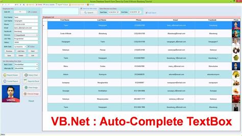 Vbnet How To Create Autocomplete Search Textbox Auto Search