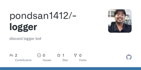 Github Pondsan1412 Logger Discord Logger Bot