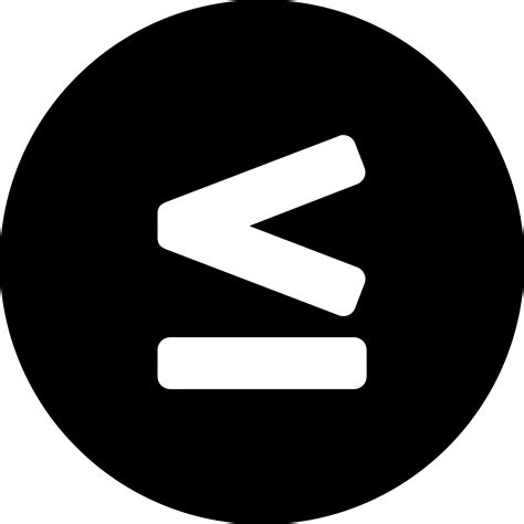 less than equal solid icon by friconix fi cnsuxl less than equal solid