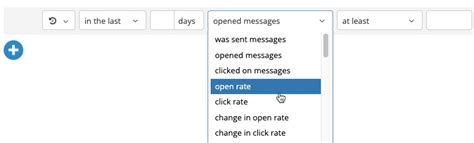 New Segmentation Criteria For Open Rates And Click Rates Act On Connect Home