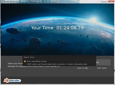 blender benchmark and open data website feedback feature and design