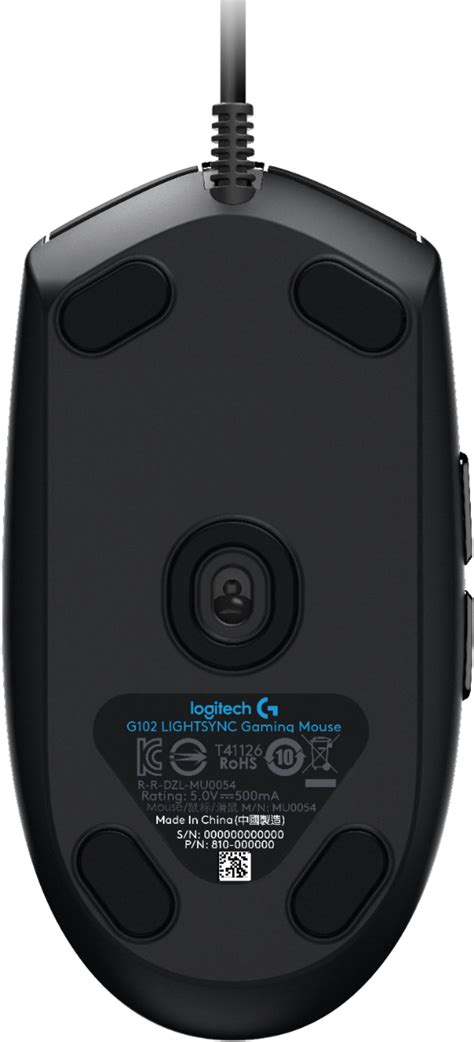Logitech G203 Lightsync Wired Optical Gaming Mouse With 8 000 Dpi Sensor Wired Black 910 005790