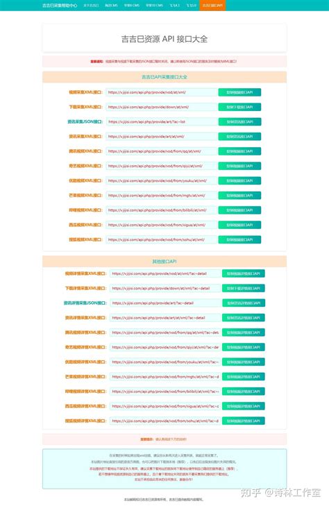 分享一个资源采集站的API接口支持视频采集资讯采集下载采集哦 知乎
