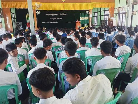 မြို့နယ်အမျိုးသမီး‌ရေးရာနှင့် မိခင်နှင့်ကလေးစောင့်ရှောက်ရေးအသင်းတို့ ပူးပေါင်း၍ အသိပညာပေးအခမ