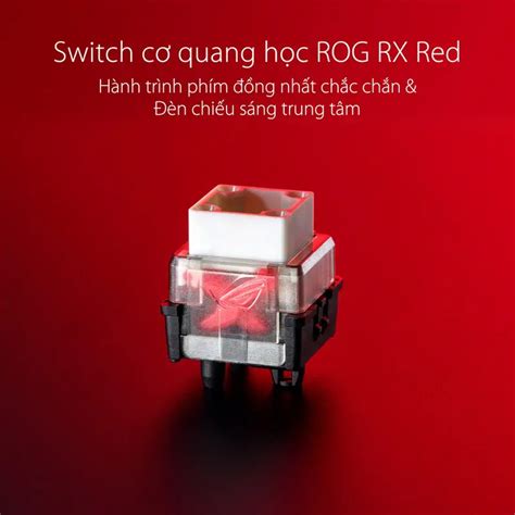 Bàn Phím Cơ Asus Rog Strix Scope Switch Rx Redblue