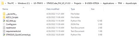 Azure Iot Central B U585i Iot02a Secure Quick Conn Stmicroelectronics Community