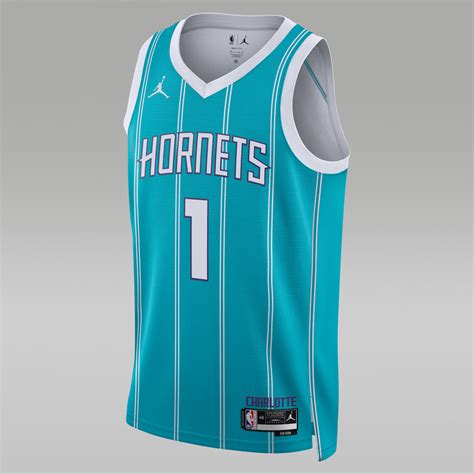Dri Fit บาสเก็ตบอล Charlotte Hornets Nike Th