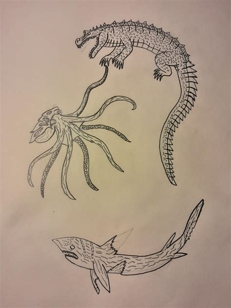 Sharktopus Vs Crocosaurus Jurassic Wars Sharktopus Vs Pteracuda
