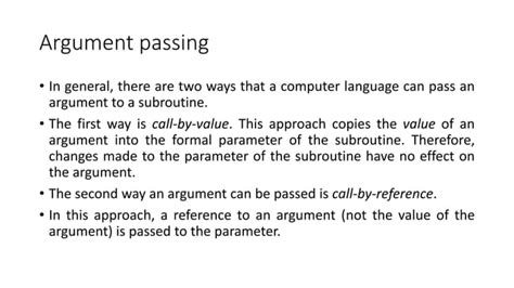 Oopslecture 09argument Passing Static Memberspptx