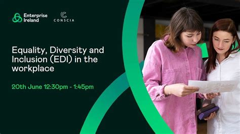 Equality Diversity And Inclusion Edi In The Workplace Enterprise
