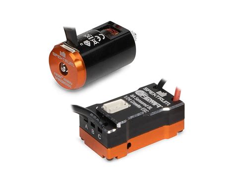 Spektrum Firma 8a Sensored Brushless Smart Esc Motor Combo 1 24 Rock Crawlers Scx24 Ax24 P