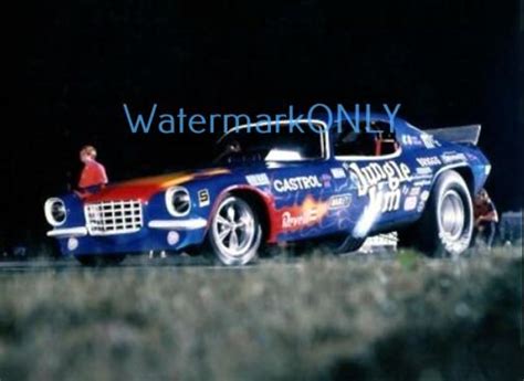 Jungle Jim Liberman 1972 Revell Chevy Camaro Nitro Funny Car Photo