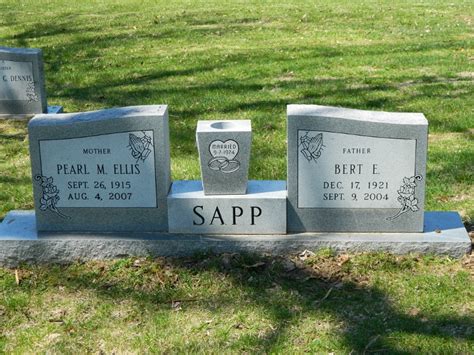 Bert Eugene Sapp 1921 2004 Find A Grave Memorial