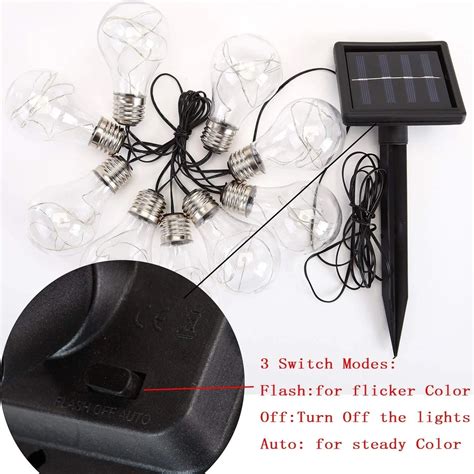 Солнечный Глобус струнные огни, водонепроницаемый 14 футов светодиодный ...