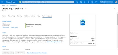 How To Create Azure Sql Database In The Microsoft Azure Portal Arun