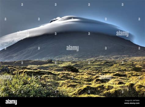 Volcano Mount Pico Pico Island Azores Portugal Stock Photo Alamy
