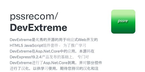 Github Pssrecom Devextreme Devextreme Web Html Javascript Devextreme