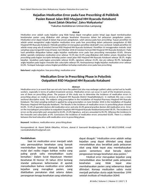 Jurnal Medication Error Dikonversi Pdf