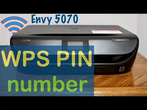 Wps Pin Hp Printer Guide Deskjet Officejet And Envy Models