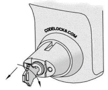CODELOCKS CL4000 Electronic Glass Door Lock Instruction Manual