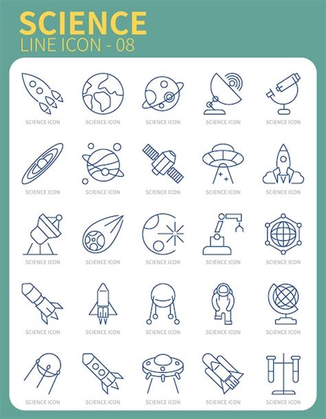 Premium Vector Science Physics Experiment Line Icon