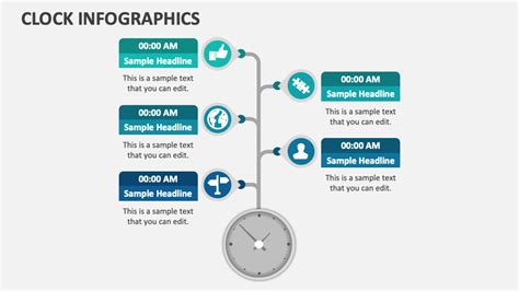 Clock Infographics PowerPoint And Google Slides Template PPT Slides