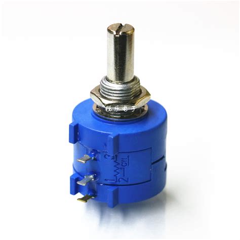 精密多圈绕线电位器3590s 2 103l高品质bourns配套数显旋钮电位器虎窝淘