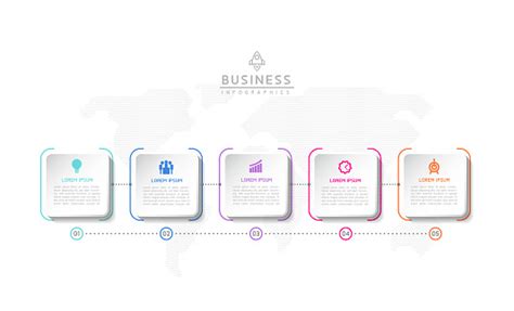 벡터 비즈니스 프리젠 테이션 연결 단계 인포 그래픽 템플릿 조직에 대한 스톡 벡터 아트 및 기타 이미지 조직 타임라인 디자인 요소 Istock