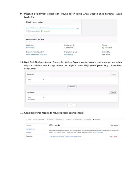 Lab Automatic Deployment Using Aws Codepipeline To Ec2 Pdf