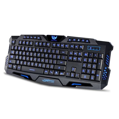 Wired Triple Color Backlit Gaming Keyboard Auzzie Shop