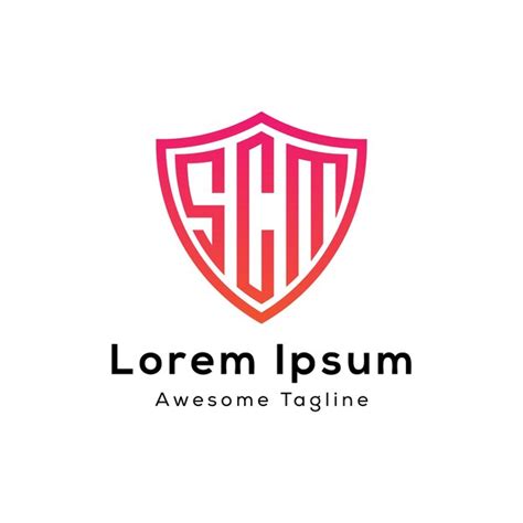 Premium Vector Letter Scm Creative Logo Design
