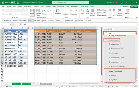Excel Navigation Pane Breaks New Ground Icaew