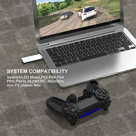 Wireless Usb Adapter For Ps5 Ps4 Ns Pc P3 Controll Vicedeal