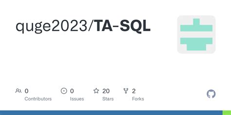 Github Quge2023ta Sql