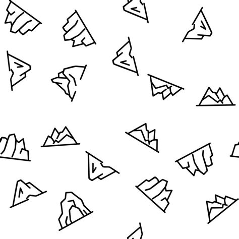 Ridge Different Form Vector Seamless Pattern 11994524 Vector Art At