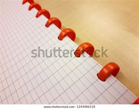 Spiral Notebook Lined Paper Stock Photo Shutterstock