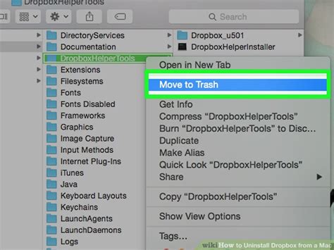 How To Uninstall Dropbox From A Mac 14 Steps With Pictures