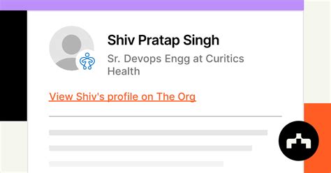 Shiv Pratap Singh Sr Devops Engg At Curitics Health The Org