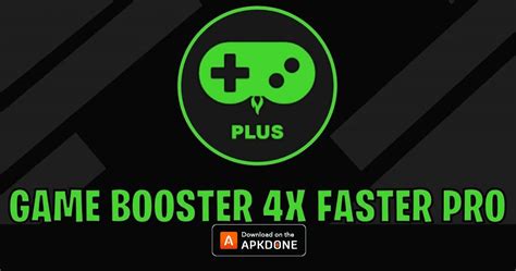 boost your game performance game booster 4x faster download now