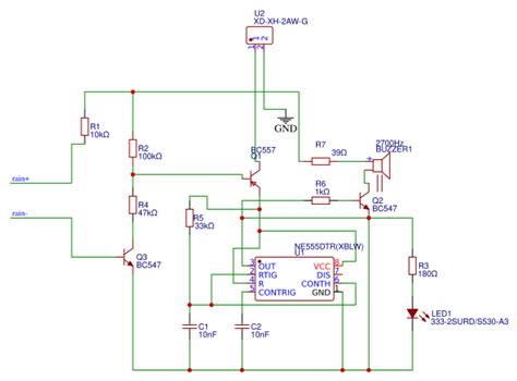 Rain Alarm Resources Easyeda