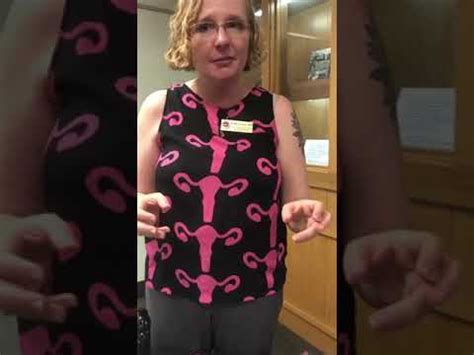 Teacher Goes Viral For Awkward Sex Education Lesson While Wearing Uterus Shirt VIDEO
