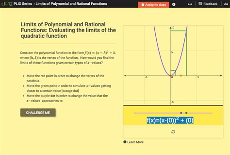 Limits Of Polynomial And Rational Functions Evaluating The Limits Of