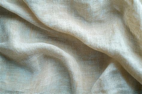 Light Canvas Texture Background Premium Ai Generated Image