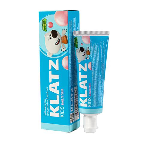 KLATZ Зубная паста KIDS Мимимишки Бабл Гам купить по цене 199₽ в ЛЭТУАЛЬ