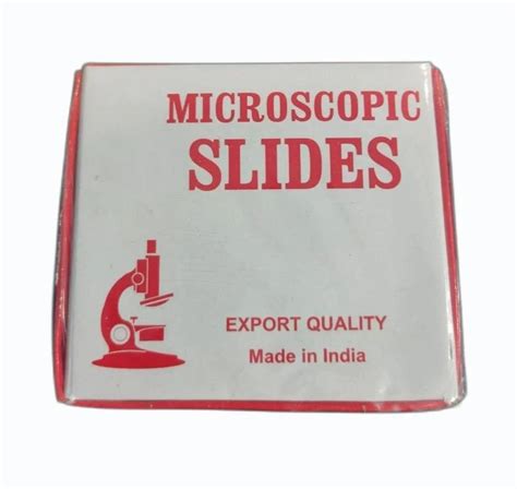 2mm Microscopic Glass Slides Thickness 2 0mm At ₹ 116 Box In Hyderabad