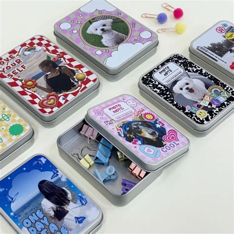 커스텀랜드 커스텀 굿즈 선물 주문 제작 틴케이스 위시버킷